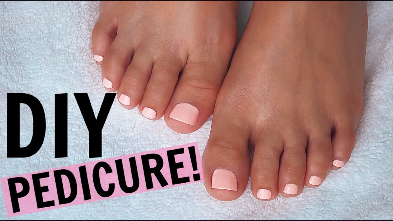 How To Do DIY Pedicure at HOME! [Step-By-Step]
